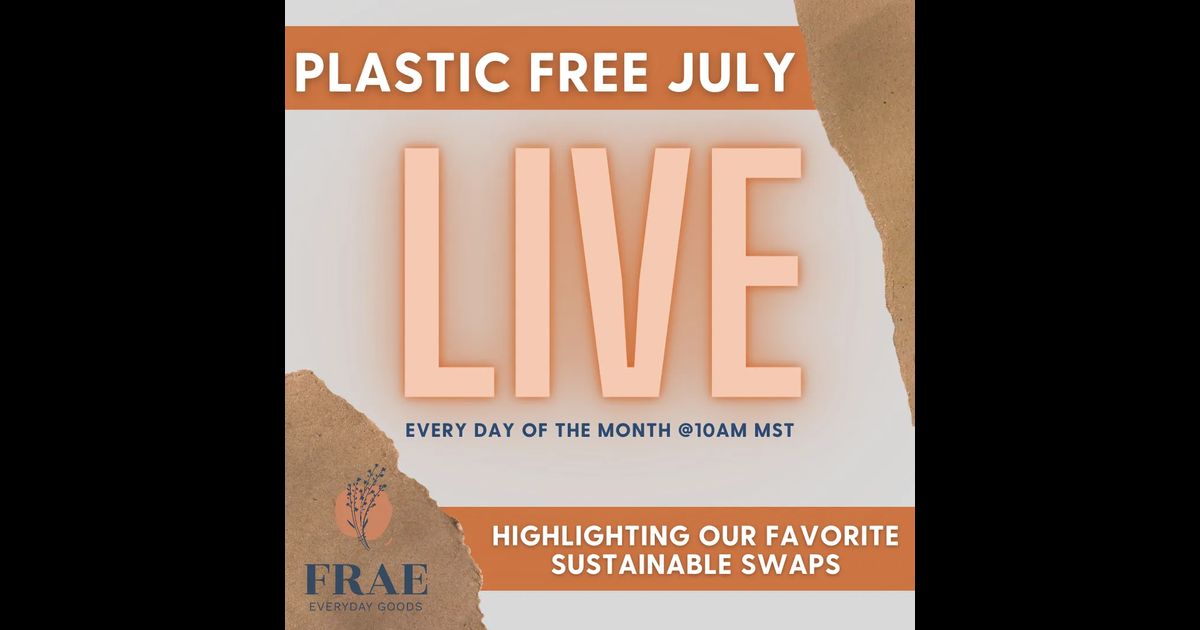 Plastic Free July